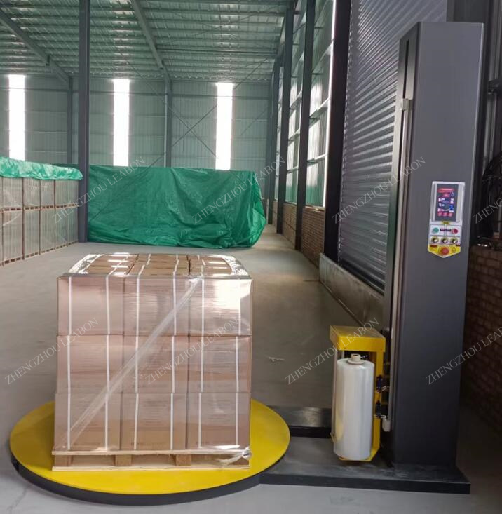 Automatic Plastic Stretch Film Wrapper Tray Wrapping Machine For Sale ...