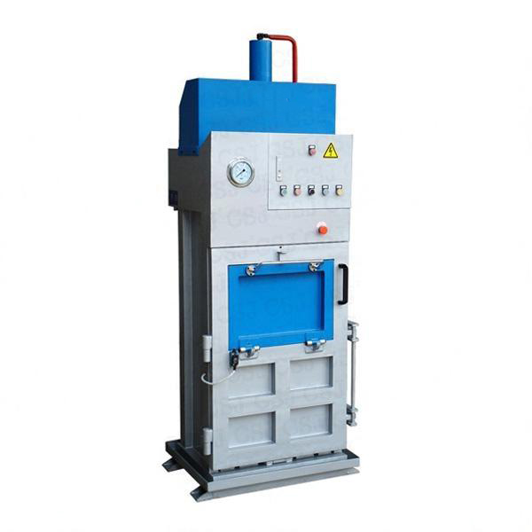 Waste Plastic Paper Recycling Used Small Vertical Bailing Machine for ...